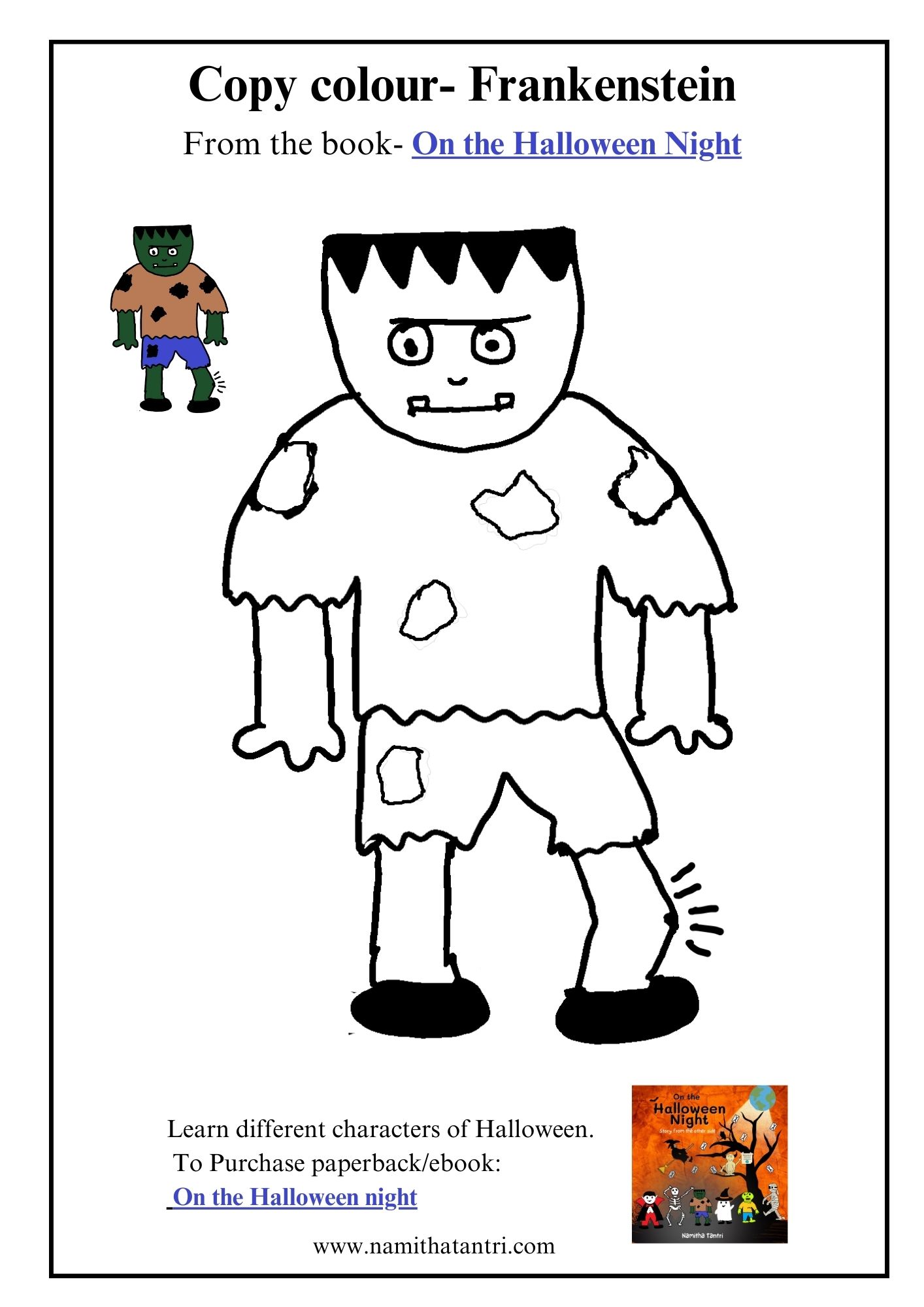 Free Printable Halloween Coloring and Activity Worksheets for Kids ...